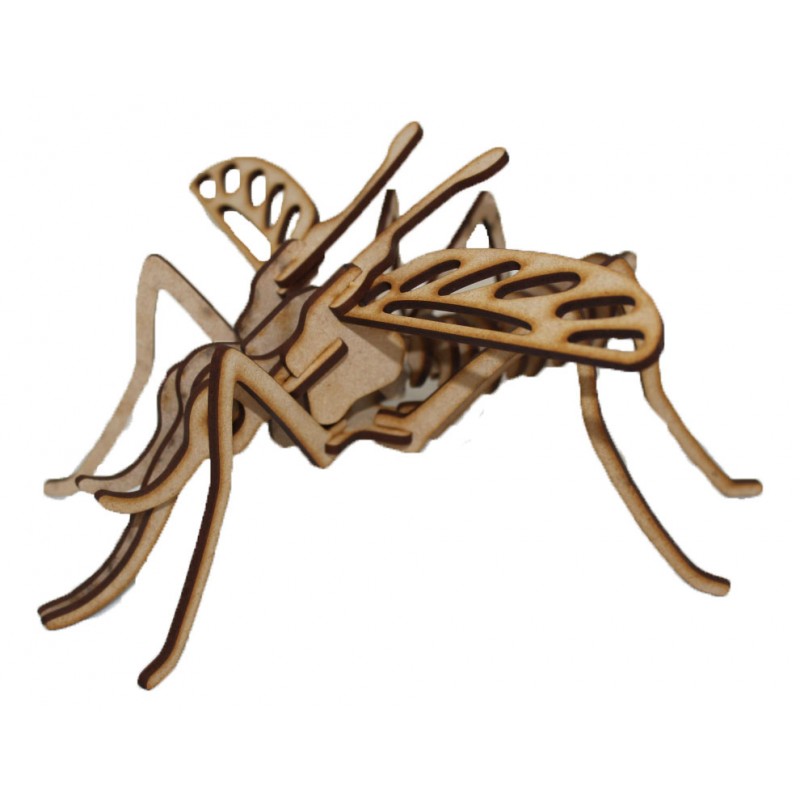 Mosquito 3D Puzzle manufactured by Xplore Designs in Cape Town