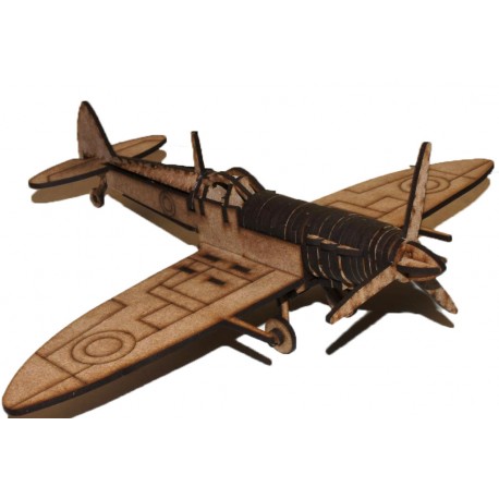 Spitfire Mark IX 3D Puzzle manufactured by Xplore Designs in Cape Town